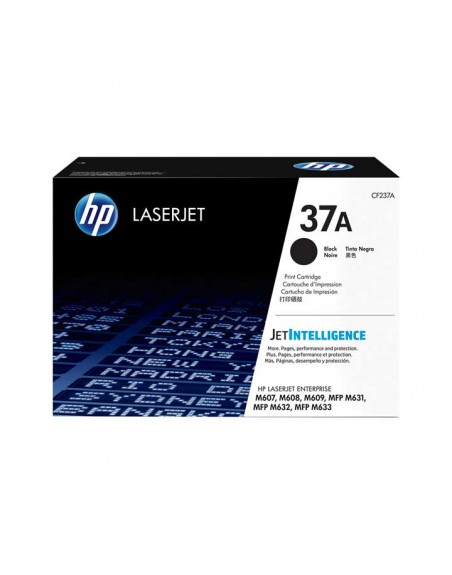 HP TONER ORIGINAL CF237A NEGRO 11000K - CF237A / Nº37A
